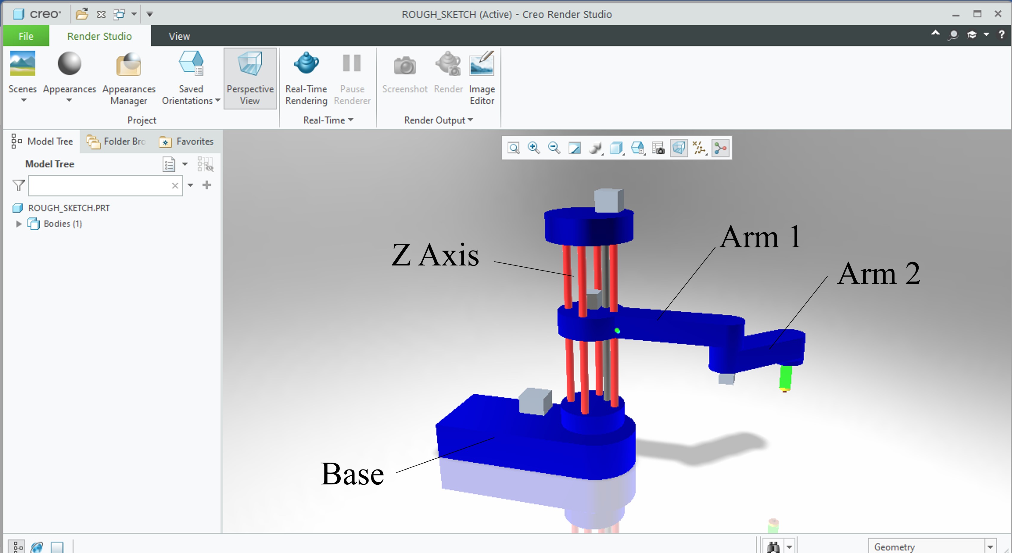 MULTIPURPOSE ARTICULATED ROBOTIC SYSTEM